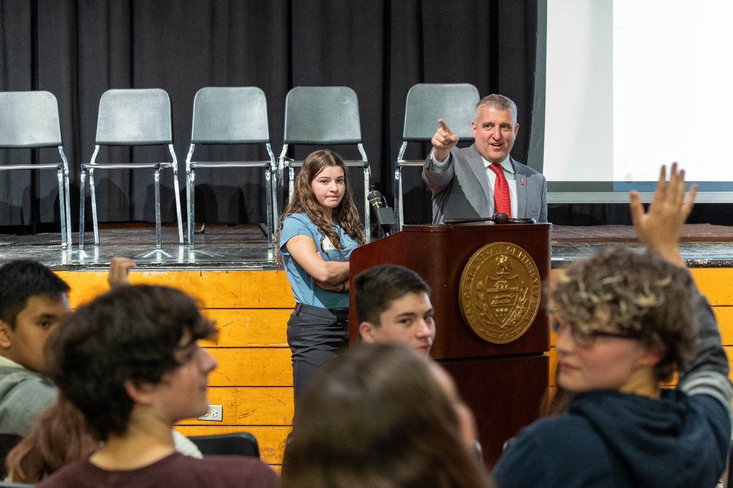 Farry Hosts Mock Legislature Event for Local High School Students ...